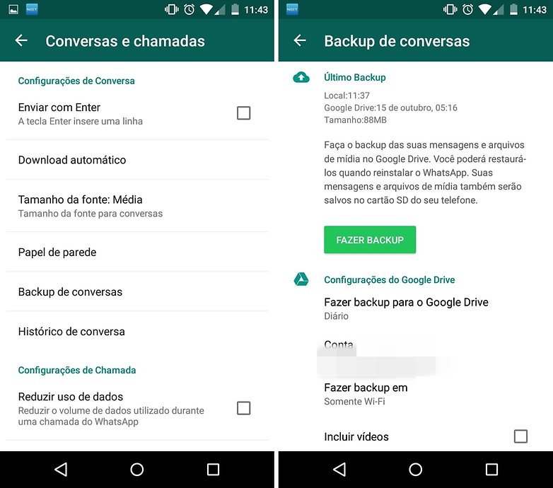 Como recuperar mensagens apagadas do WhatsApp - AndroidPIT Como recuperar mensagens apagadas do WhatsApp - AndroidPIT