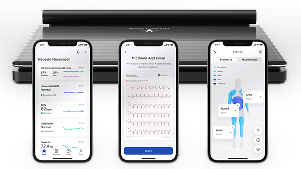 2023 - Withings Body Scan: body fat scales for athletes and diabetics
