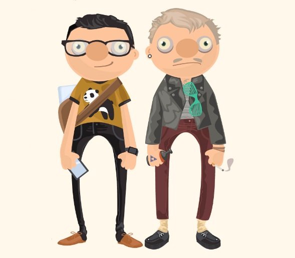 Infografías Geeks Vs Hipsters Vs Nerds Androidpit